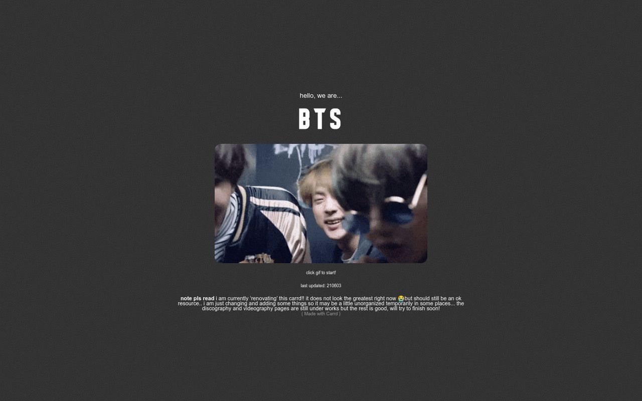 intro to bts